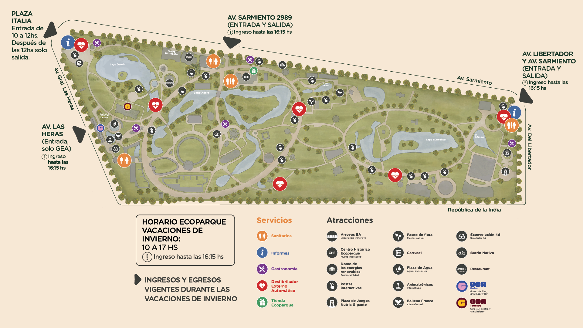 Ecoparque impulsa cambios durante las vacaciones de invierno | Buenos ...