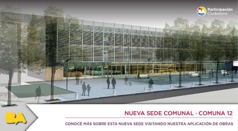 Avanza la obra de la nueva sede de la Comuna 12 | Buenos Aires Ciudad ...